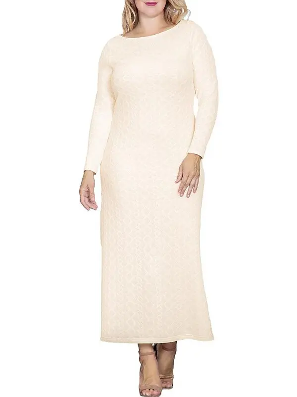 STANDARDS & PRACTICES Knit Maxi Dress - Ivory