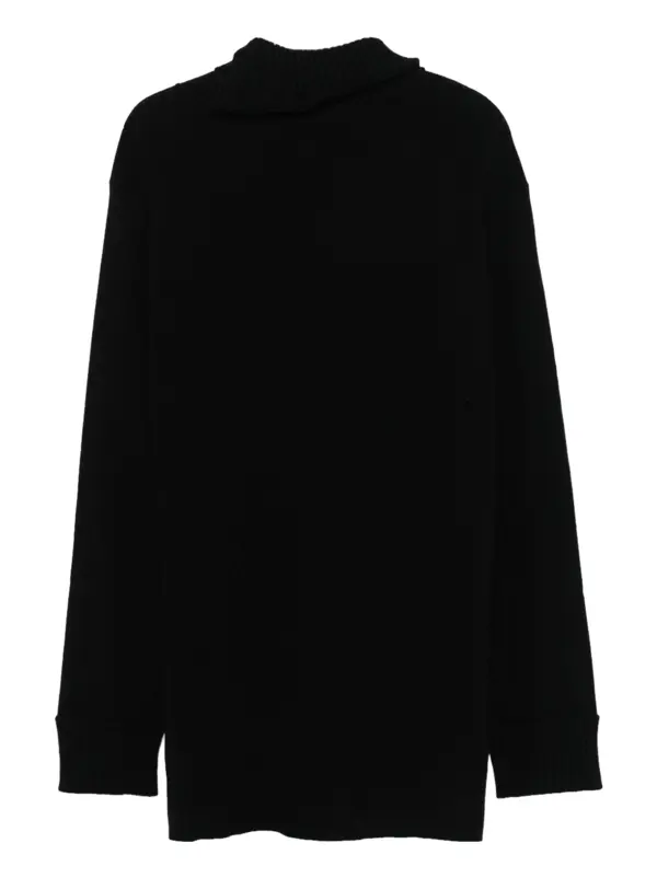 Yohji Yamamoto Turtleneck Sweater - Black