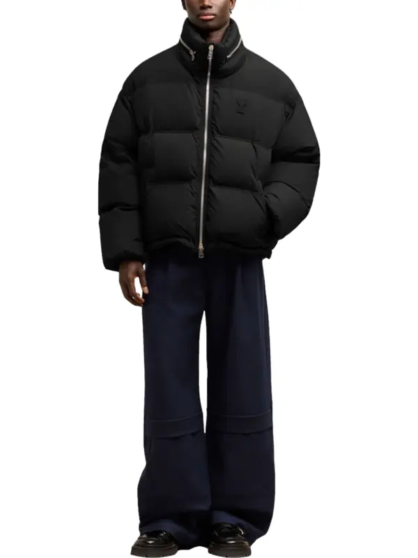 Ami De Coeur Down Puffer Jacket - Black