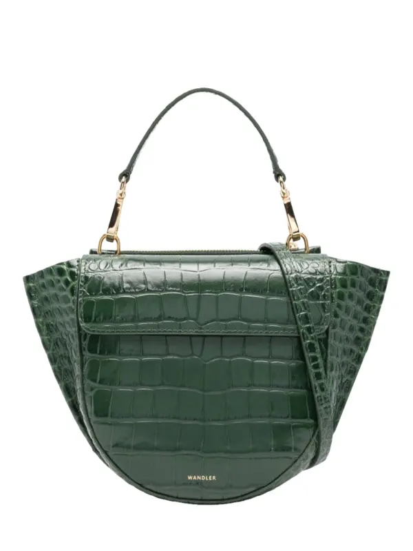 WANDLER Mini Hortensia Tote Bag - Green