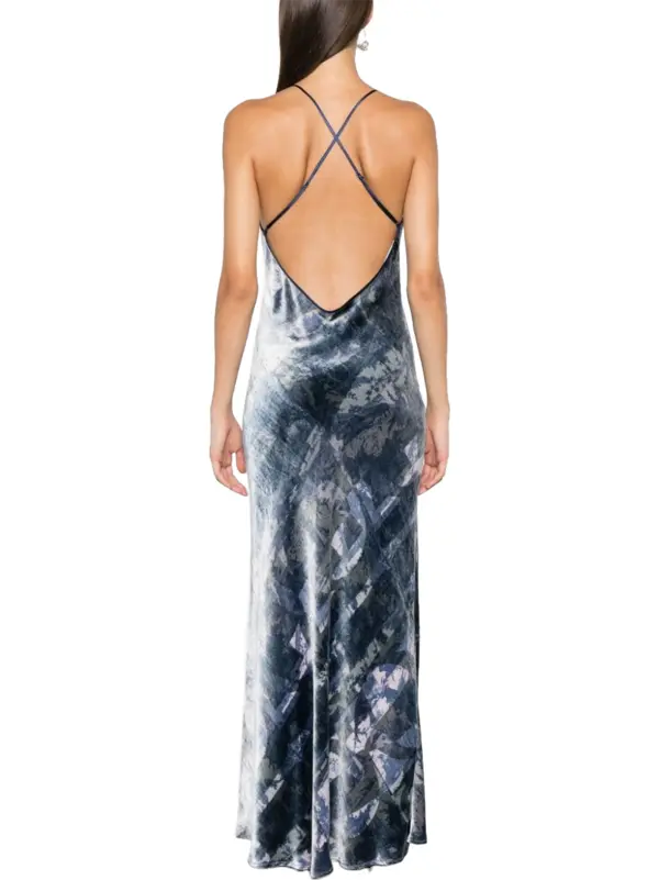 PIERRE-LOUIS MASCIA Kanpur Maxi Dress - Blue
