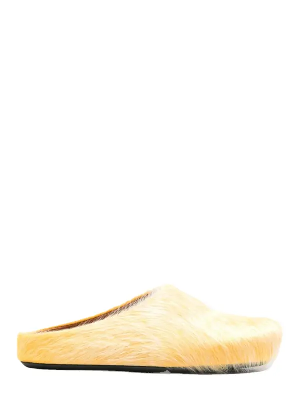 Marni Fussbett Mules - Yellow