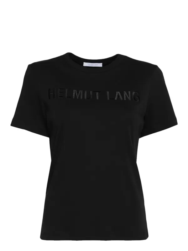 Helmut Lang Logo Slim T-shirt - Black