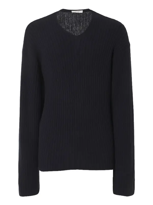 THE ROW Gustave Cashmere Sweater - Blue