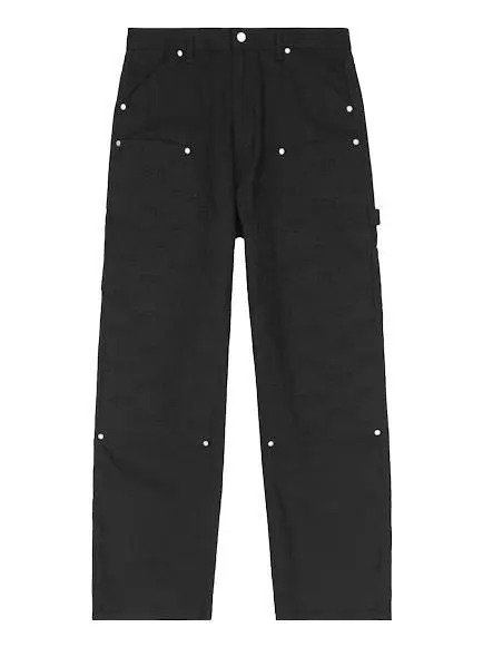 FTP Embossed Logo Work Pant - Black