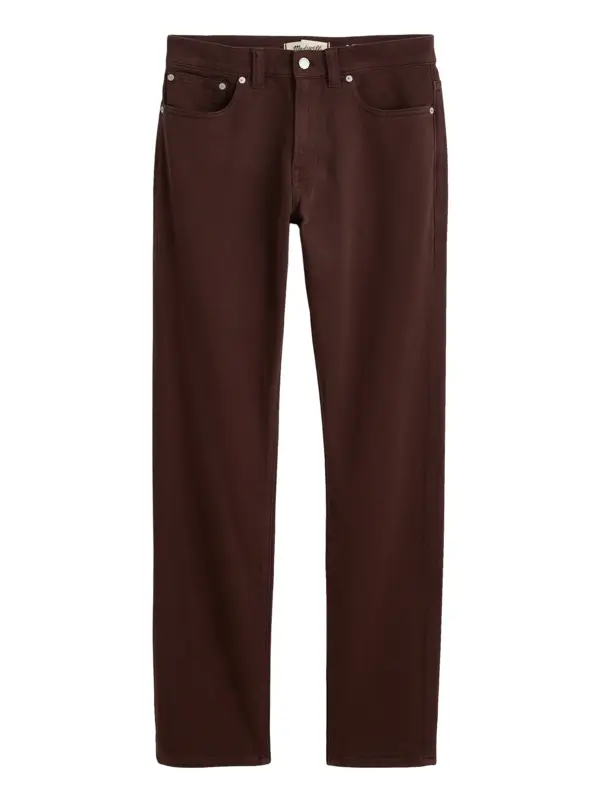 Madewell Athletic Allday Slim Pant - Dark Carob