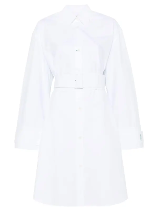 JW Anderson Double Wrap Shirt Dress - White