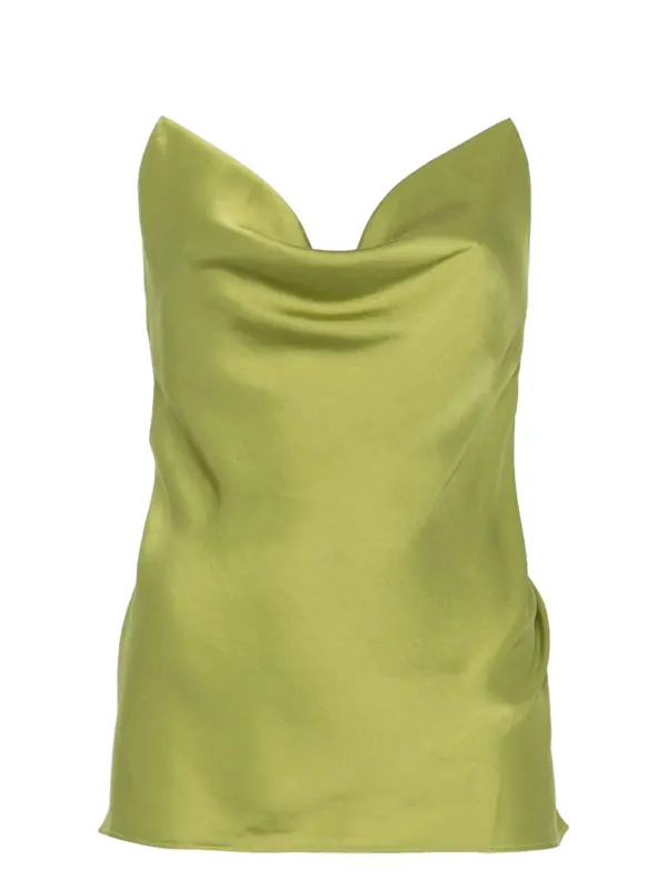 Y/project Evergreen Invisible Strap Top - Green