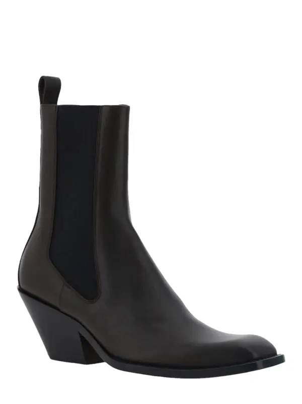 Khaite 60mm Austin Boots - Brown