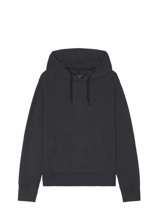 Rag & Bone Vintage Terry Hoodie - Black