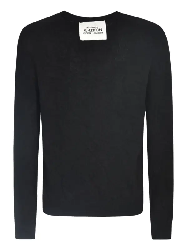 Dolce & Gabbana Cable-knit Jumper - Black
