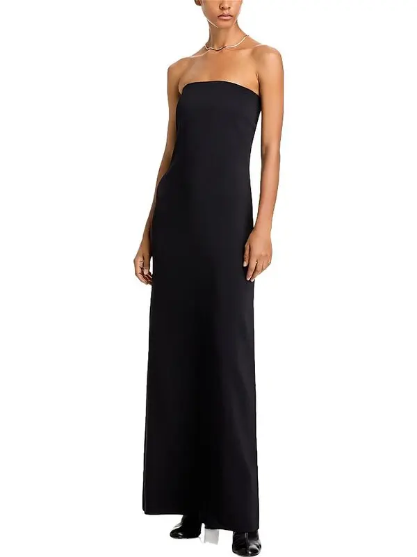 Co Strapless Dress - Black