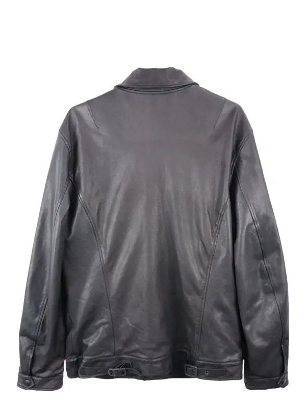 Yohji Yamamoto Leather Jacket - Black