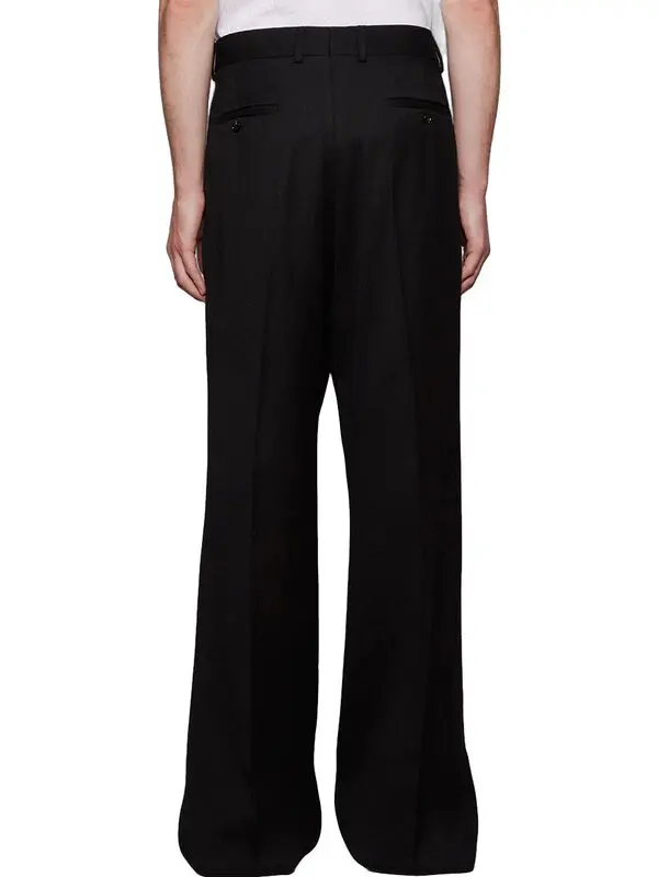 Amiri Double Pleated Pant - Black