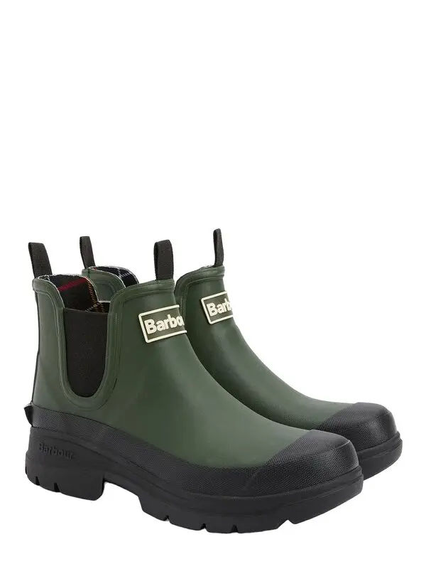Barbour Nimbus Waterproof Chelsea Boot - Olive/black