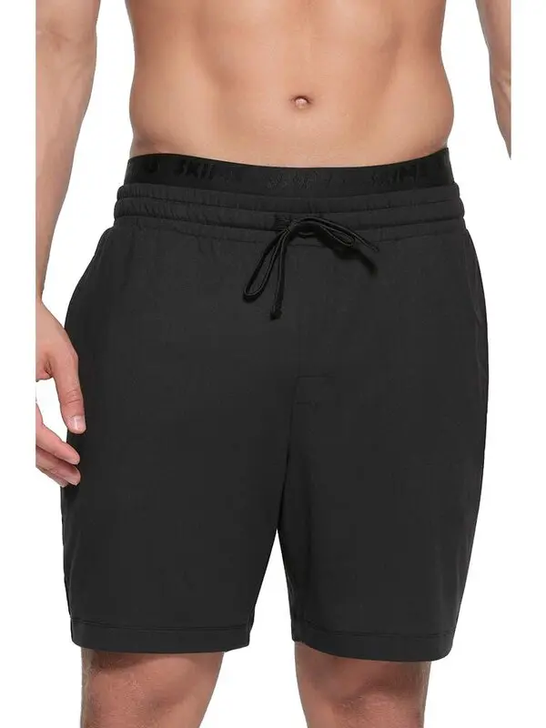 SKIMS Outdoor Jersey Sweat Shorts - Onyx