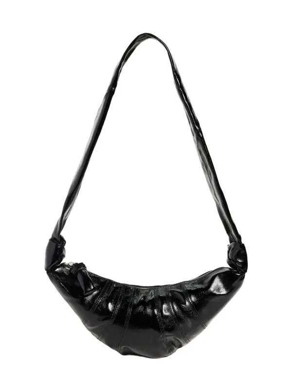 LEMAIRE Small Croissant Bag - Black