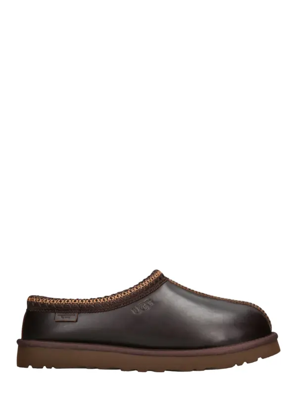 UGG Leather Tasman Slippers - Brown