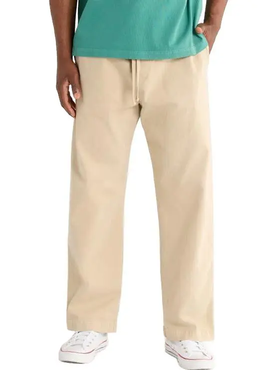 Carhartt Work In Progress Floyde Tie Waist Pants - Wall Garment Dyed