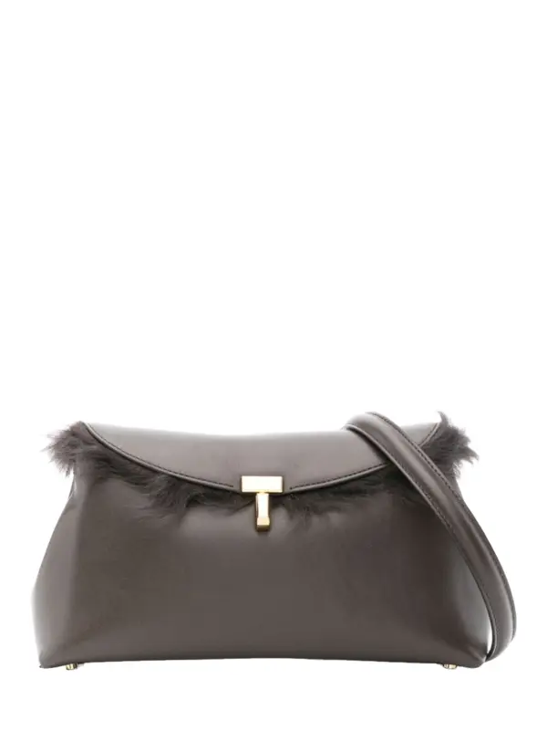 TOTÊME T-lock Clutch - Brown