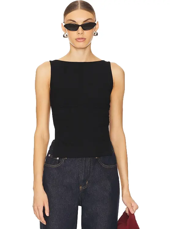 ALL THE WAYS Jessica Top - Black