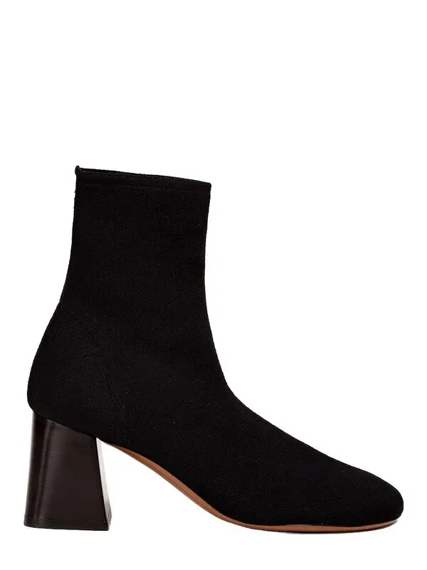 NEOUS Stretch-knit Sock Boots - Black