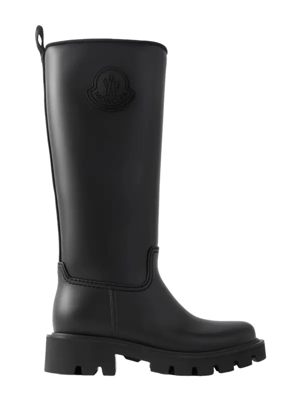 Moncler Kickstream Knee Boots - Black