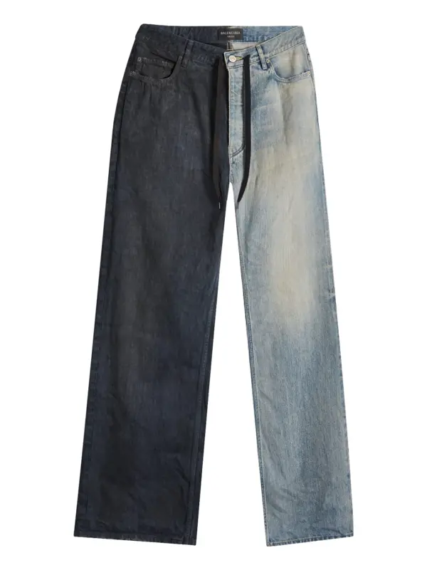 Balenciaga Fifty-fifty Jeans - Grey/outback Blue