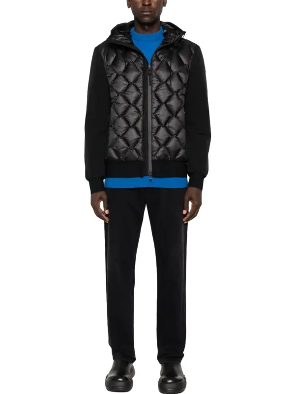 Peuterey Padded-panel Hooded Jacket - Black
