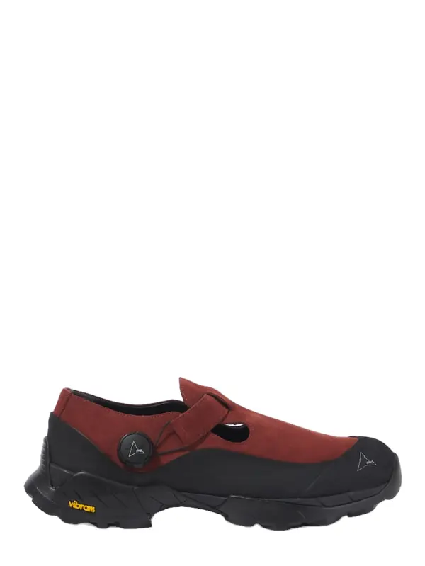 ROA Pala Leather Mary Jane Shoes - Black