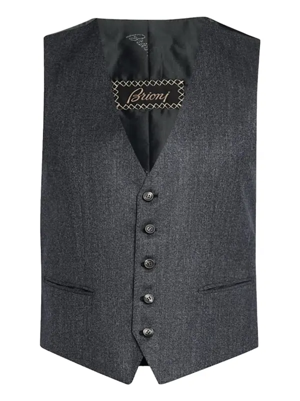 Brioni Suit Separate Vest - Anthracite