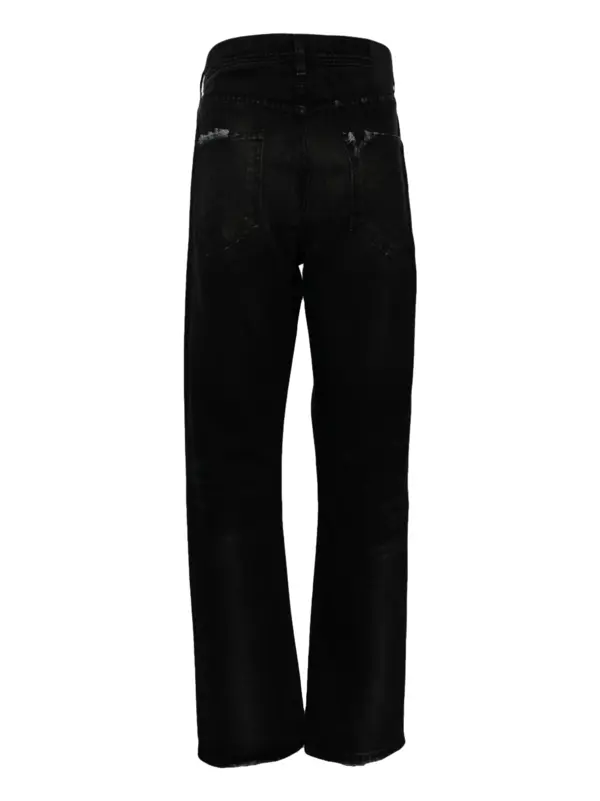 Enfants Riches Déprimés Distressed Jeans - Black