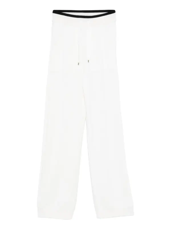 Lorena Antoniazzi Sequin-embellished Trousers - Neutrals
