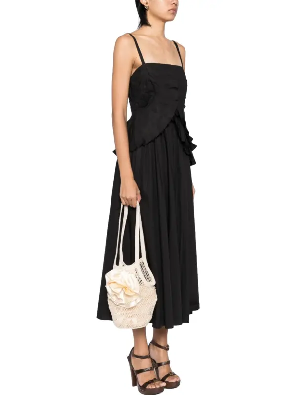 Magda Butrym Sevana Medium Crochet Tote - Neutrals