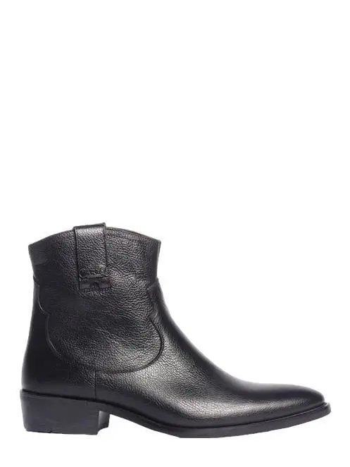 CARLOS SANTANA Zappa Cowboy Boots - Black