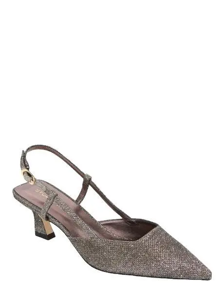 STUART WEITZMAN Vinnie 50 Slingback Pump - New Pyrite