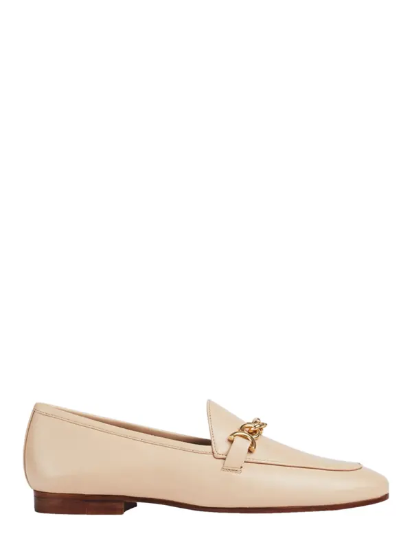 LK BENNETT Adalynn Leather Loafers - Latte