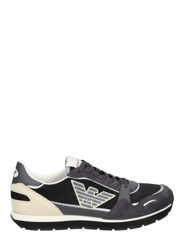 Emporio Armani Logo Sneakers - Grey