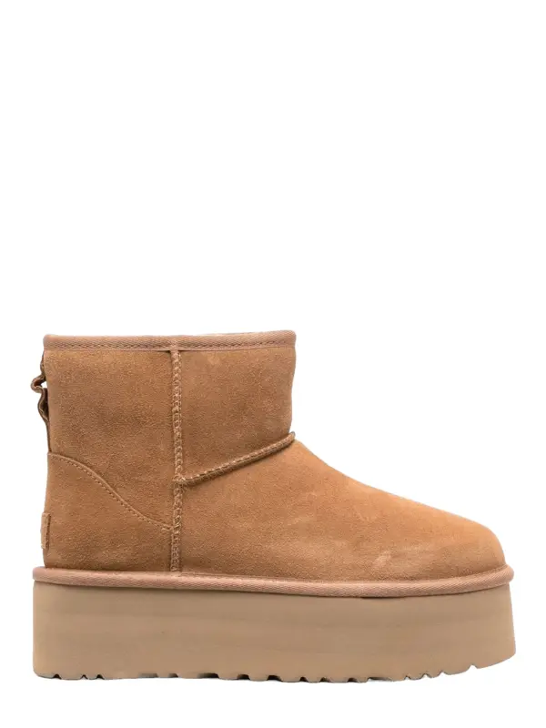 UGG Classic Mini Platform Boots - Beige