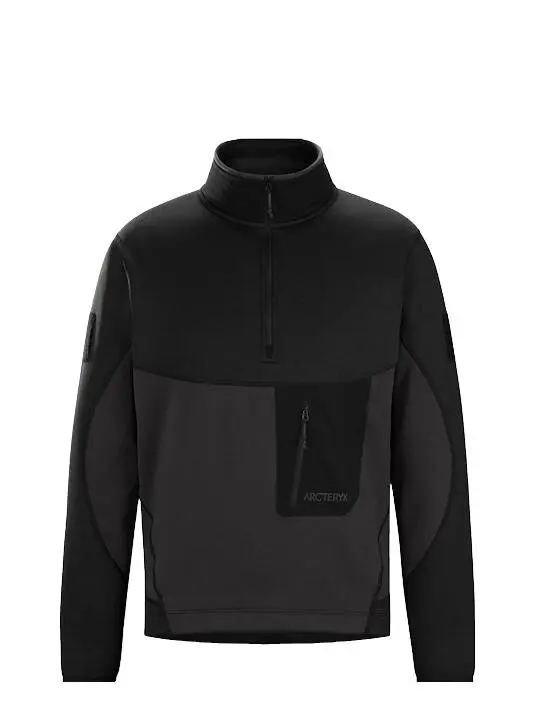 Arc'teryx Faraday 1/2 Zip Neck - Ice Black