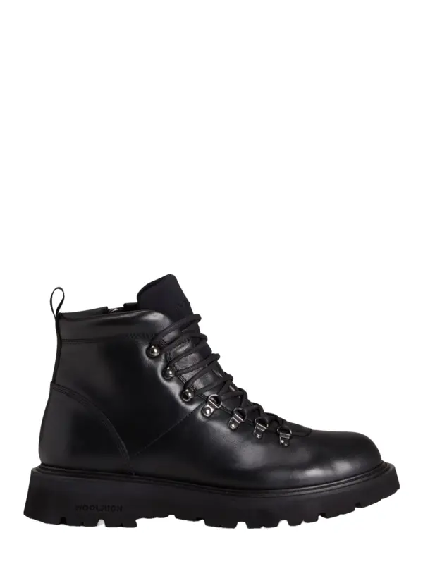 Woolrich Leather Hiking Boots - Black