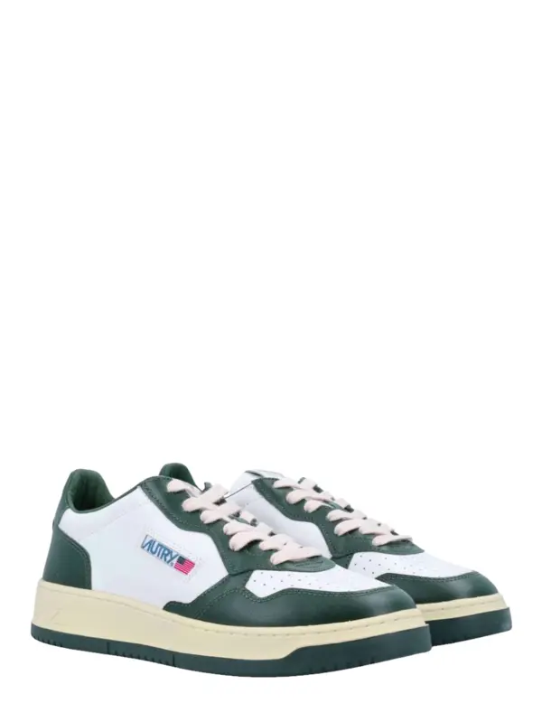 AUTRY Medalist Leather Sneakers - White