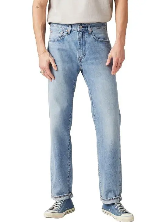 LEVI'S 505™ Relaxed Straight Leg Selvedge Jeans - Gotta Be There Selvedge