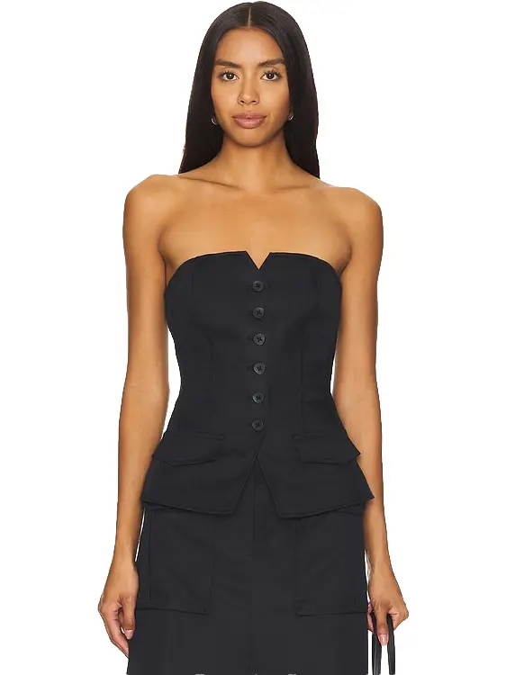 Ulla Johnson Noemie Top - Noir