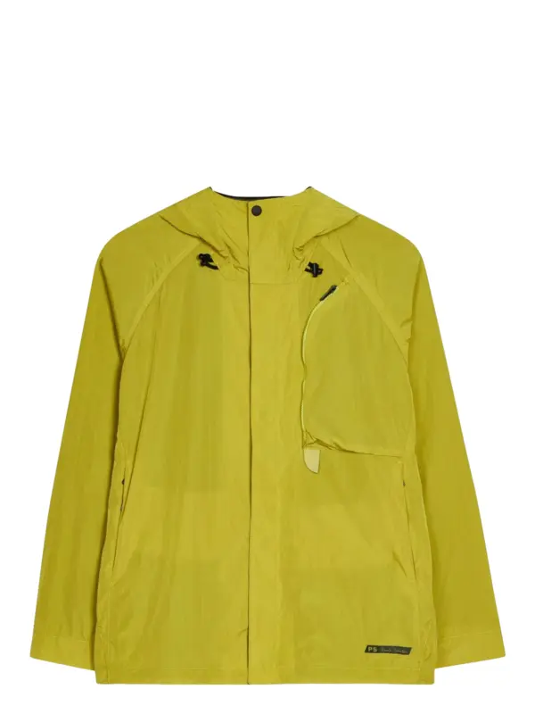 Paul Smith Hooded Zip-up Jacket - Green