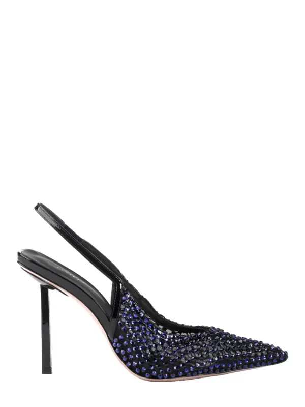 LE SILLA Gilda 80mm Slingback Pumps - Blue