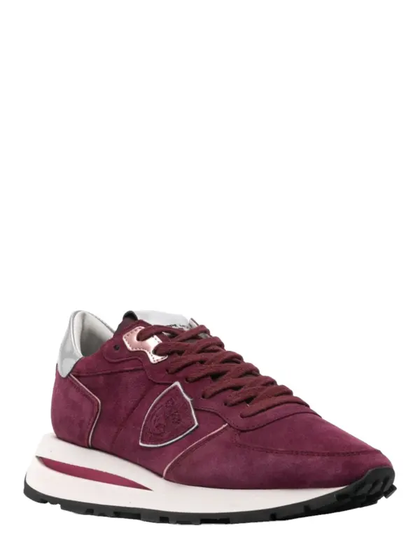 Philippe Model Tropez Haute Sneakers - Red