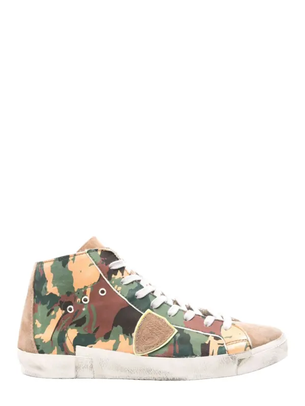 Philippe Model Prsx High-top Sneakers - Green