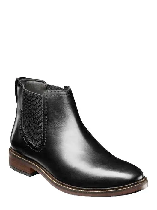 Florsheim Forge Leather Chelsea Boot - Black