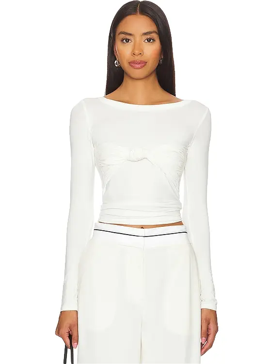 THE LINE BY K Zoe Top - Vanilla
